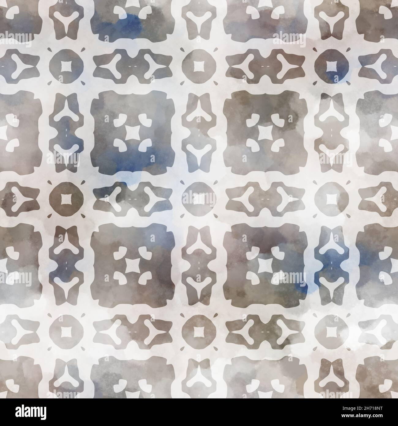 Seamless white on color interior wall tile style surface pattern design ...