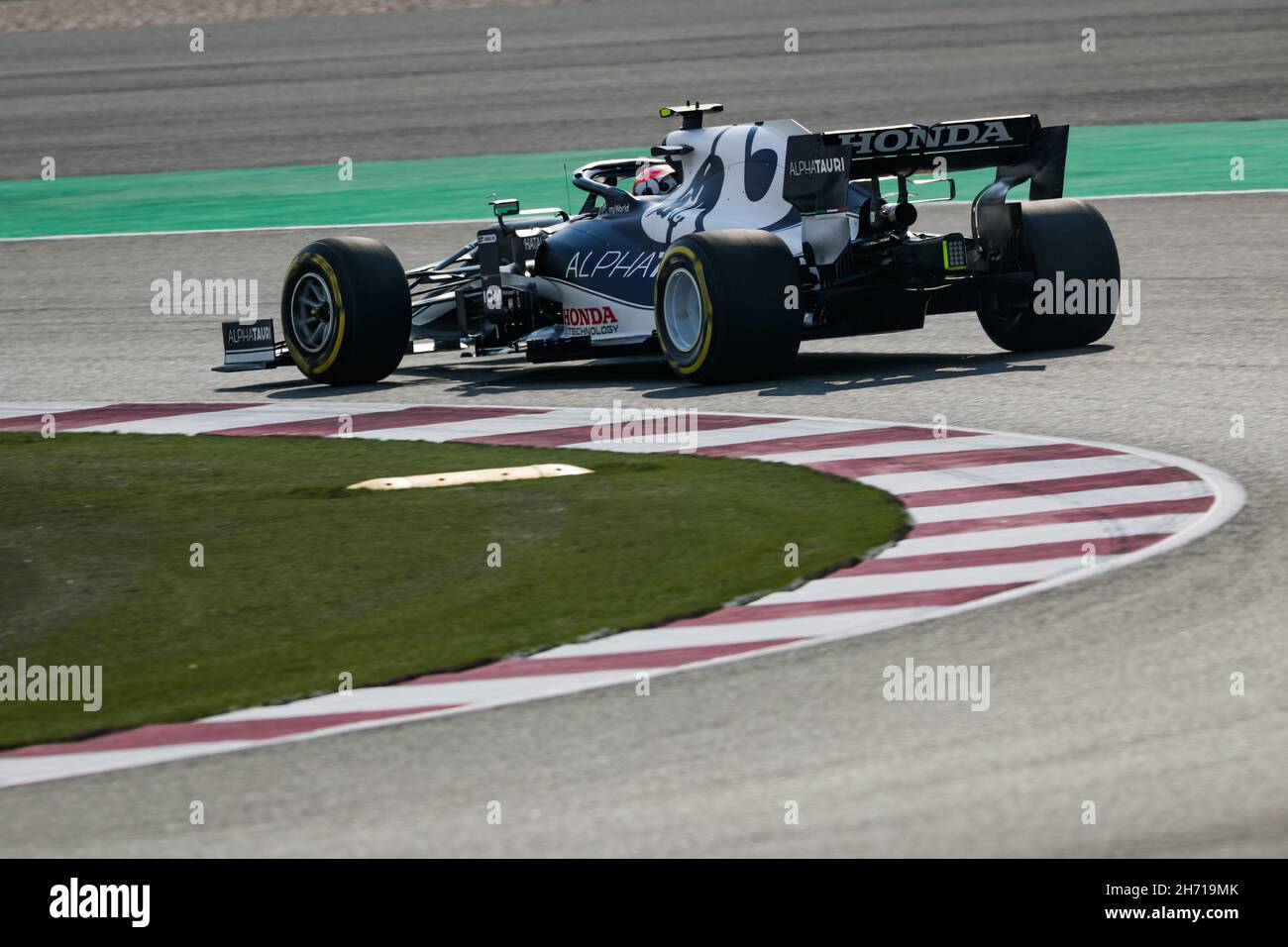 10 GASLY Pierre (fra), Scuderia AlphaTauri Honda AT02, action during ...