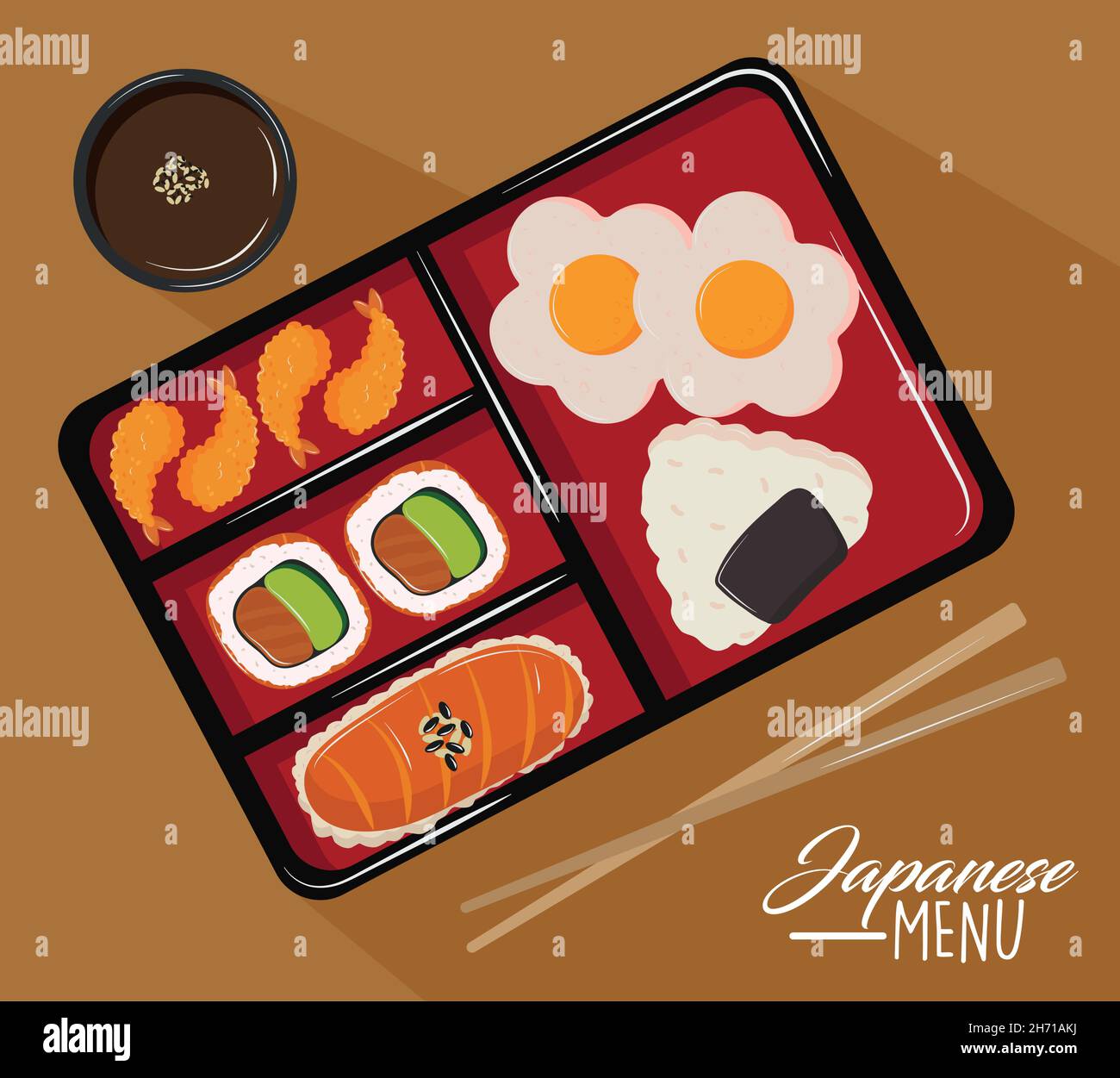 Box in rice Stock Vector Images - Alamy