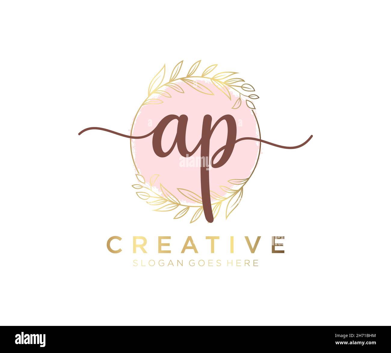 Ap initials logo Stock Vector Images - Alamy
