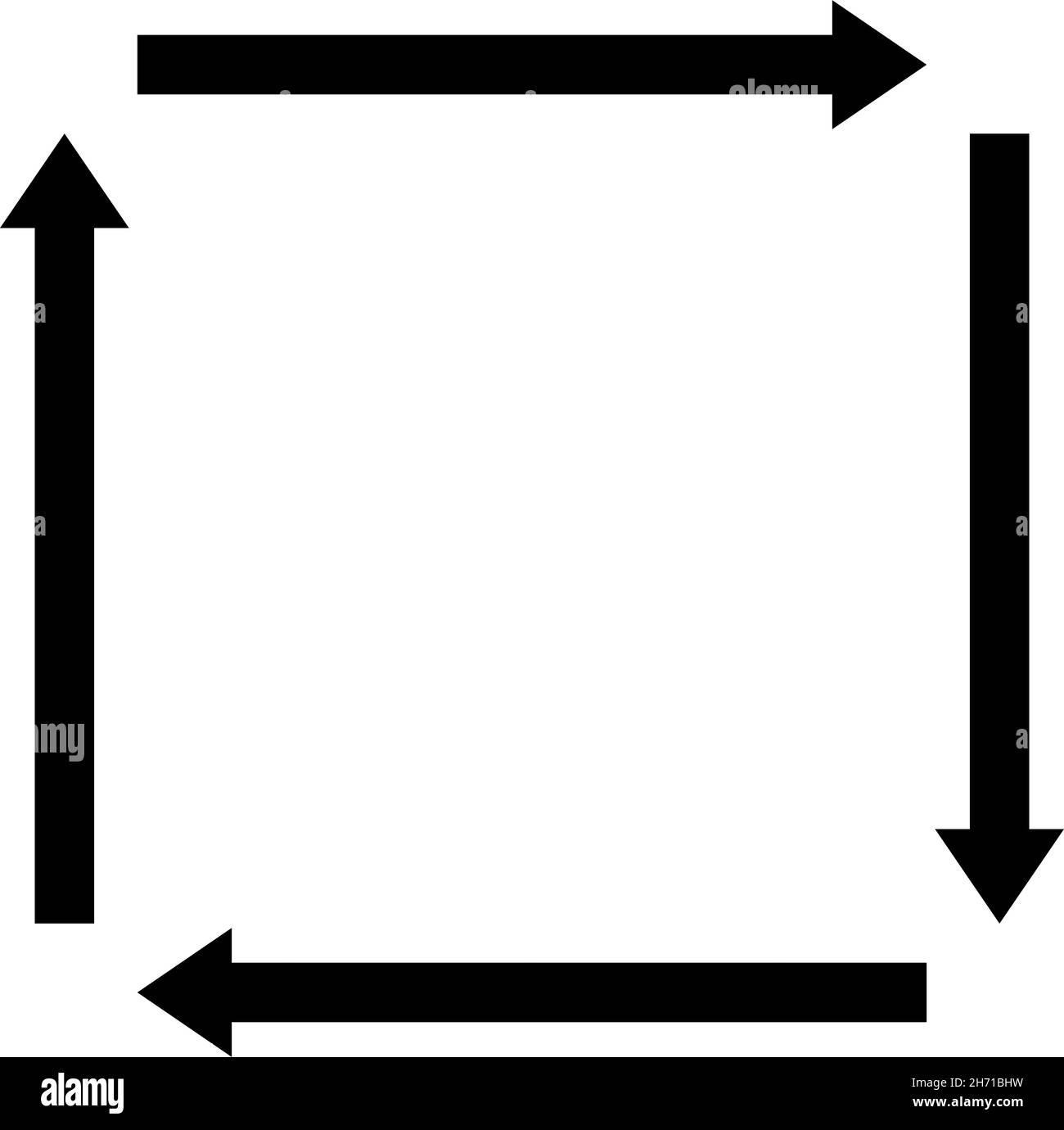 4-way arrows, pointers, cursors shapes - stock vector illustration ...