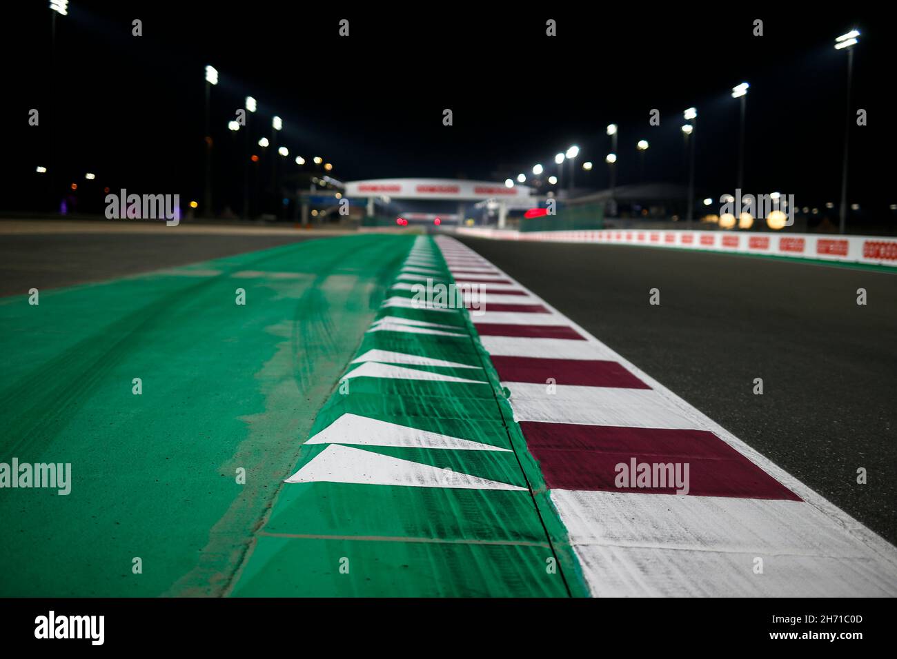 Doha, Qatar. 18th Nov, 2021. Track impression, F1 Grand Prix of Qatar ...