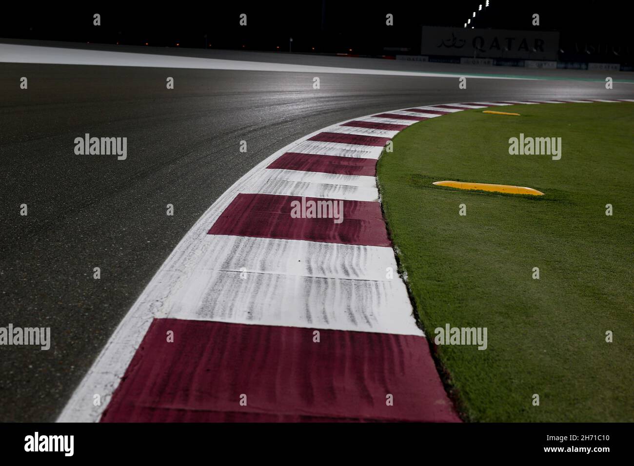 Doha, Qatar. 18th Nov, 2021. Track impression, F1 Grand Prix of Qatar ...