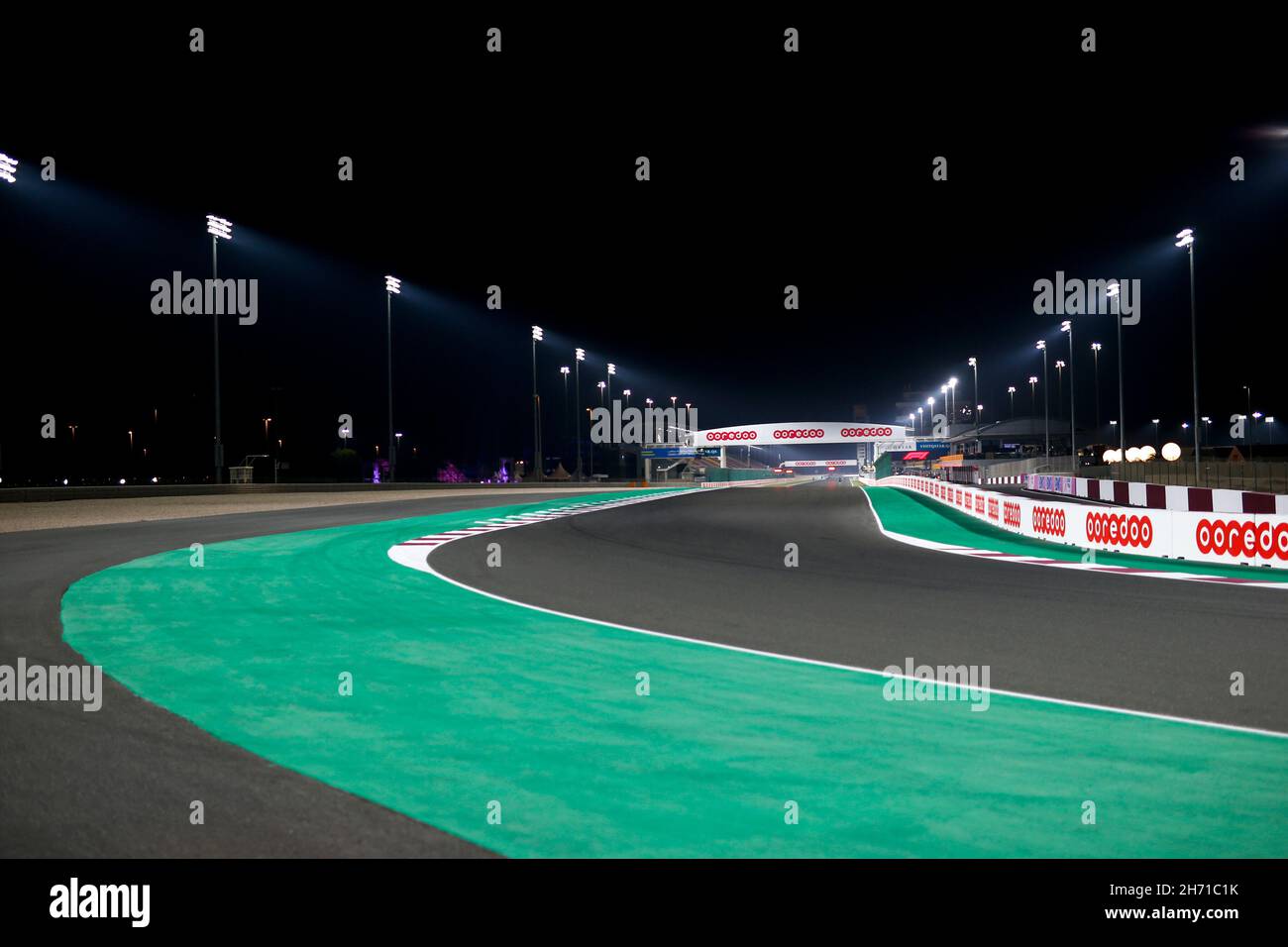 Doha, Qatar. 18th Nov, 2021. Track impression, F1 Grand Prix of Qatar ...