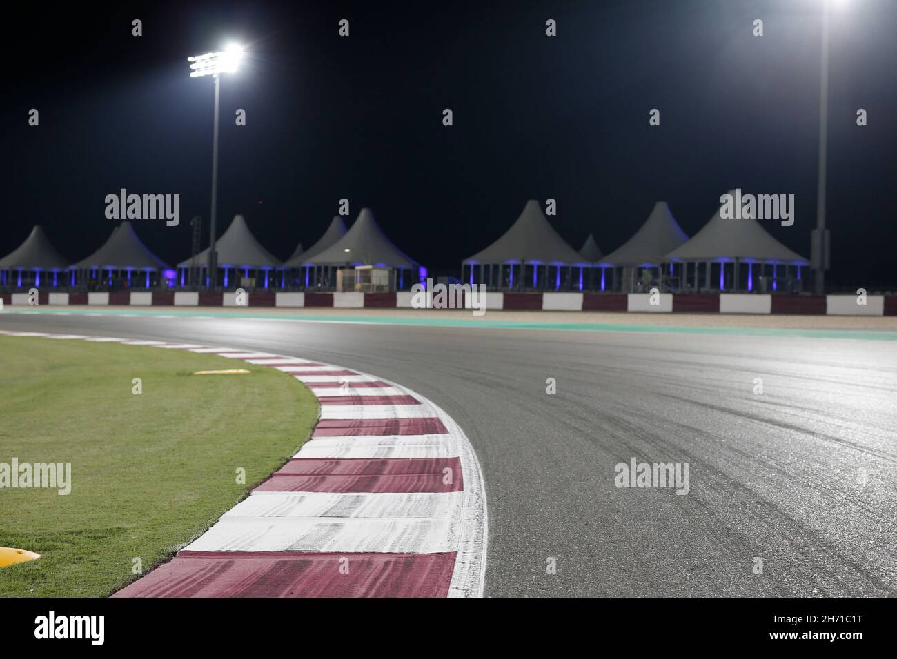 Doha, Qatar. 18th Nov, 2021. Track impression, F1 Grand Prix of Qatar ...