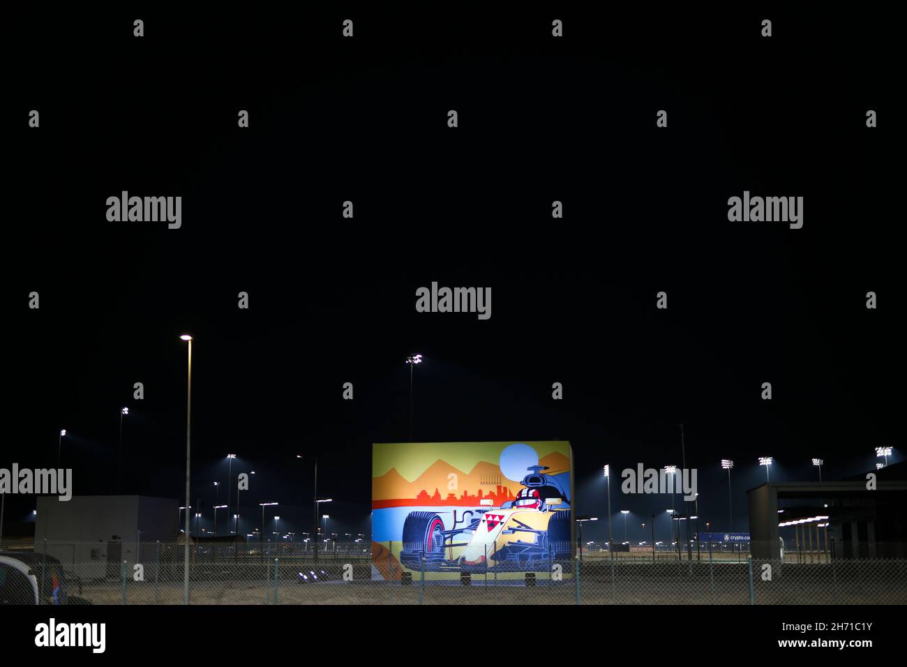 Doha, Qatar. 18th Nov, 2021. Track impression, F1 Grand Prix of Qatar ...