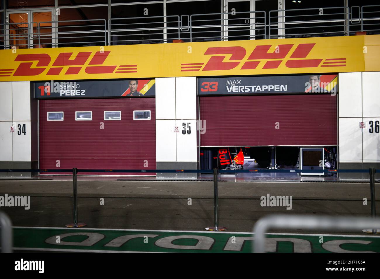 Doha, Qatar. 18th Nov, 2021. Track impression, F1 Grand Prix of Qatar ...