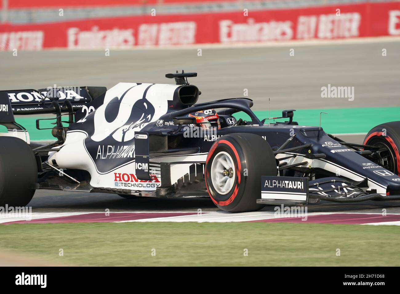 Doha, Katar. 19th Nov, 2021. 19.11.2021, Losail International Circuit, Doha, Formula 1 Ooredoo ...