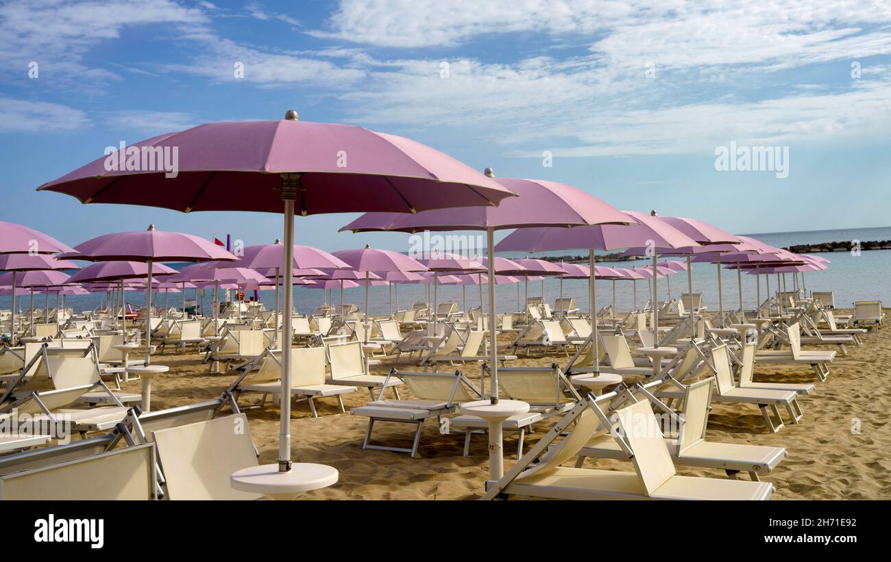 Marche pesaro beach hi-res stock photography and images - Alamy