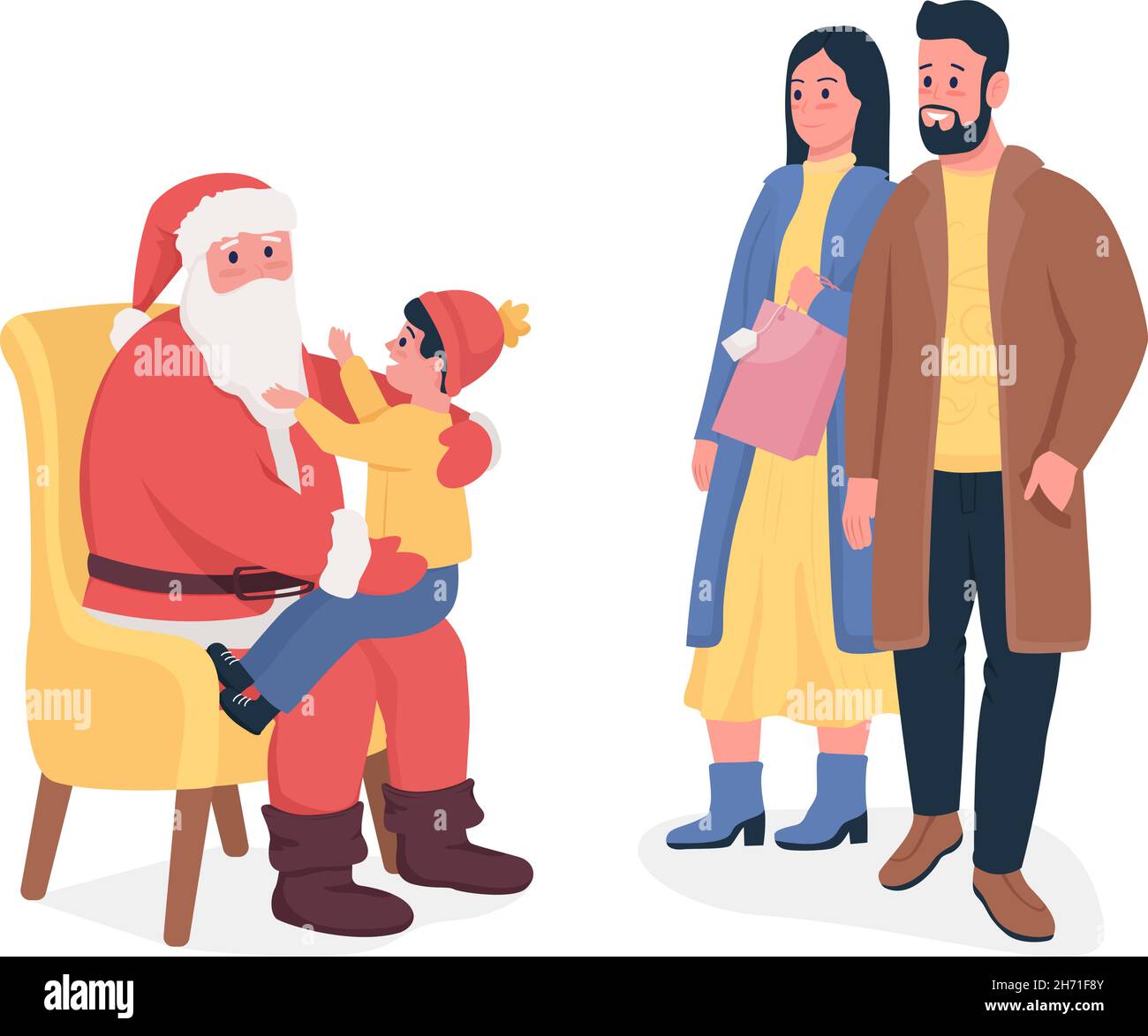 Indian santa claus Stock Vector Images - Alamy