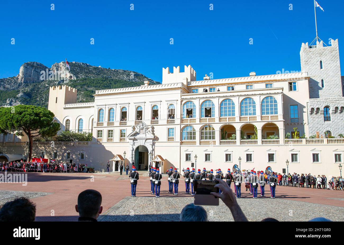 Monaco Ville, Monaco. 19th Nov, 2021. Royal Family at the Princely ...
