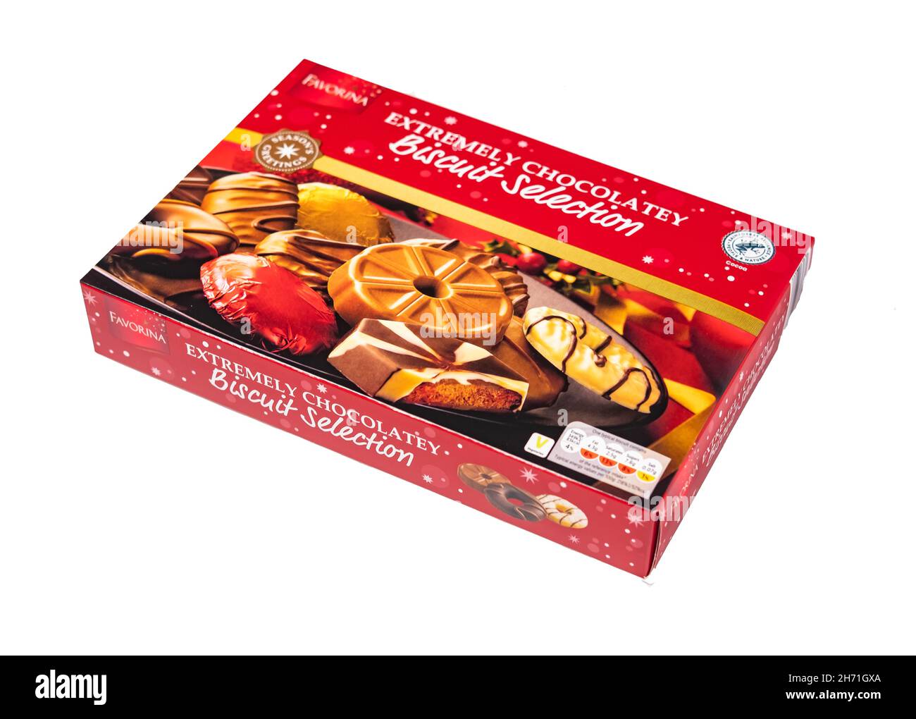 Luxury box of biscuits hi-res stock photography and images - Alamy