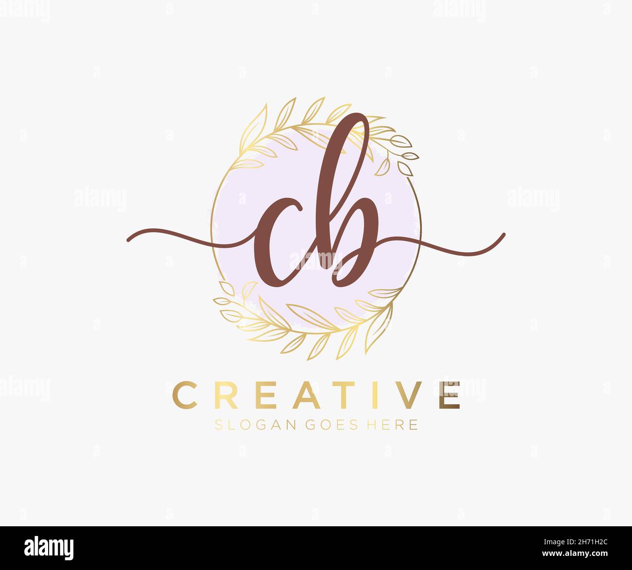 Cb logo design Cut Out Stock Images & Pictures - Alamy