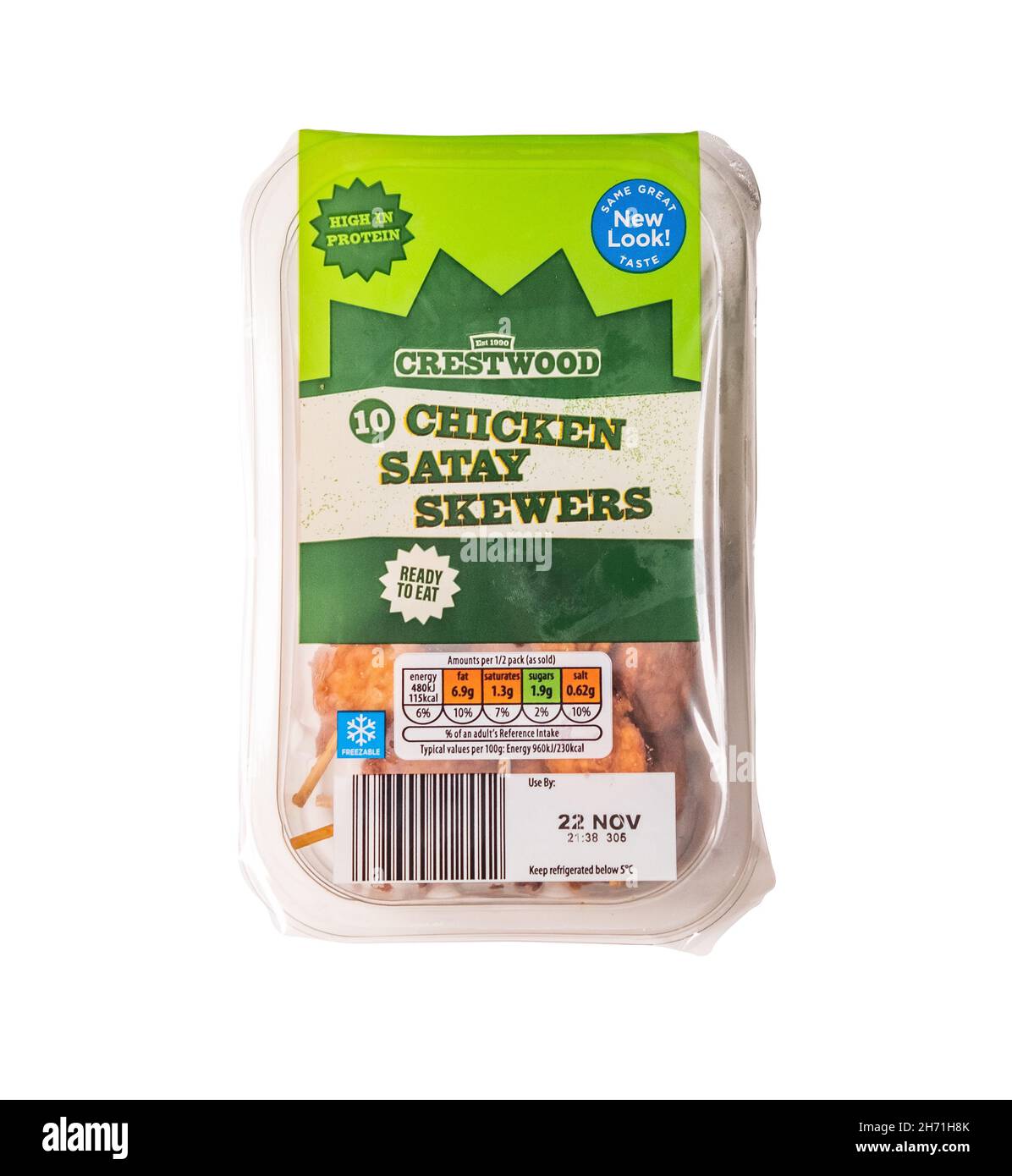 Norwich, Norfolk, UK – November 15 2021. A packet of Crestwood branded ...