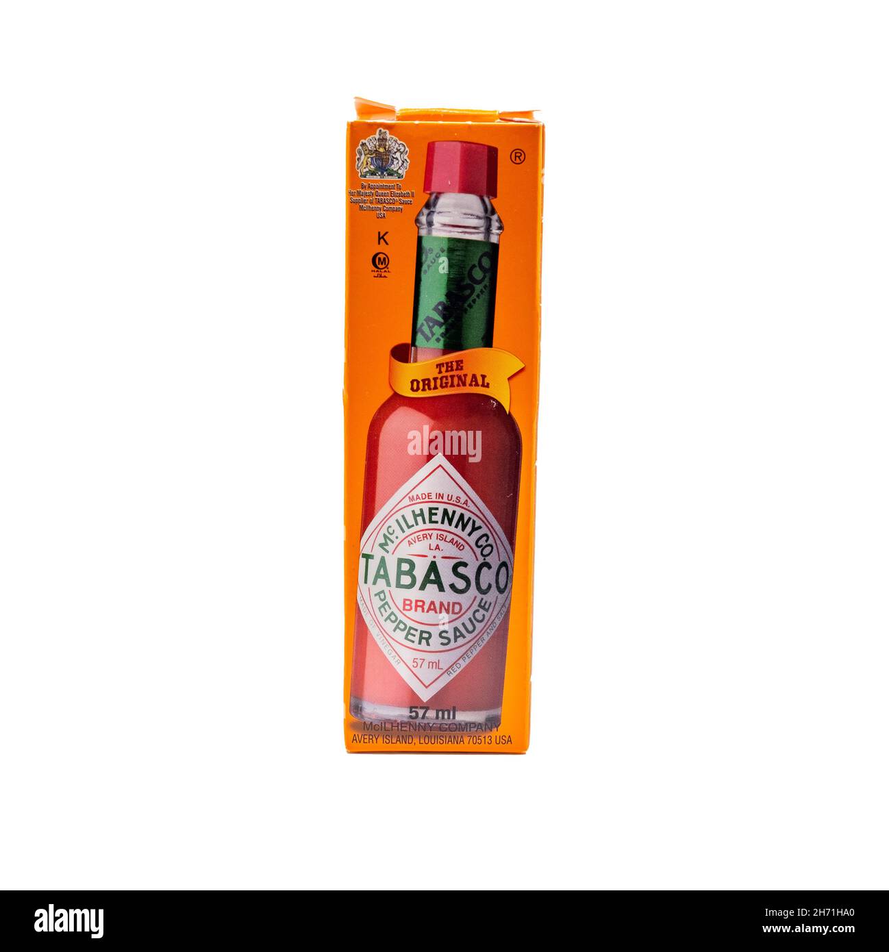 Tabasco sauce box hi-res stock photography and images - Alamy