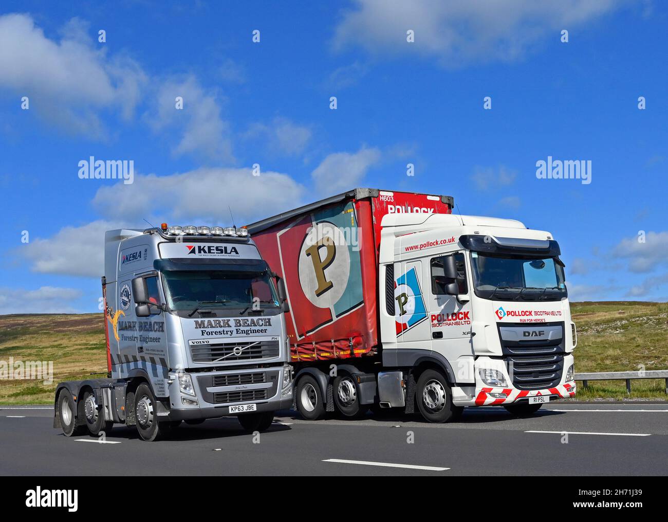 HGVs. Mark Beach Forestry Engineer and Pollock (Scotrans) Limited. M6 ...