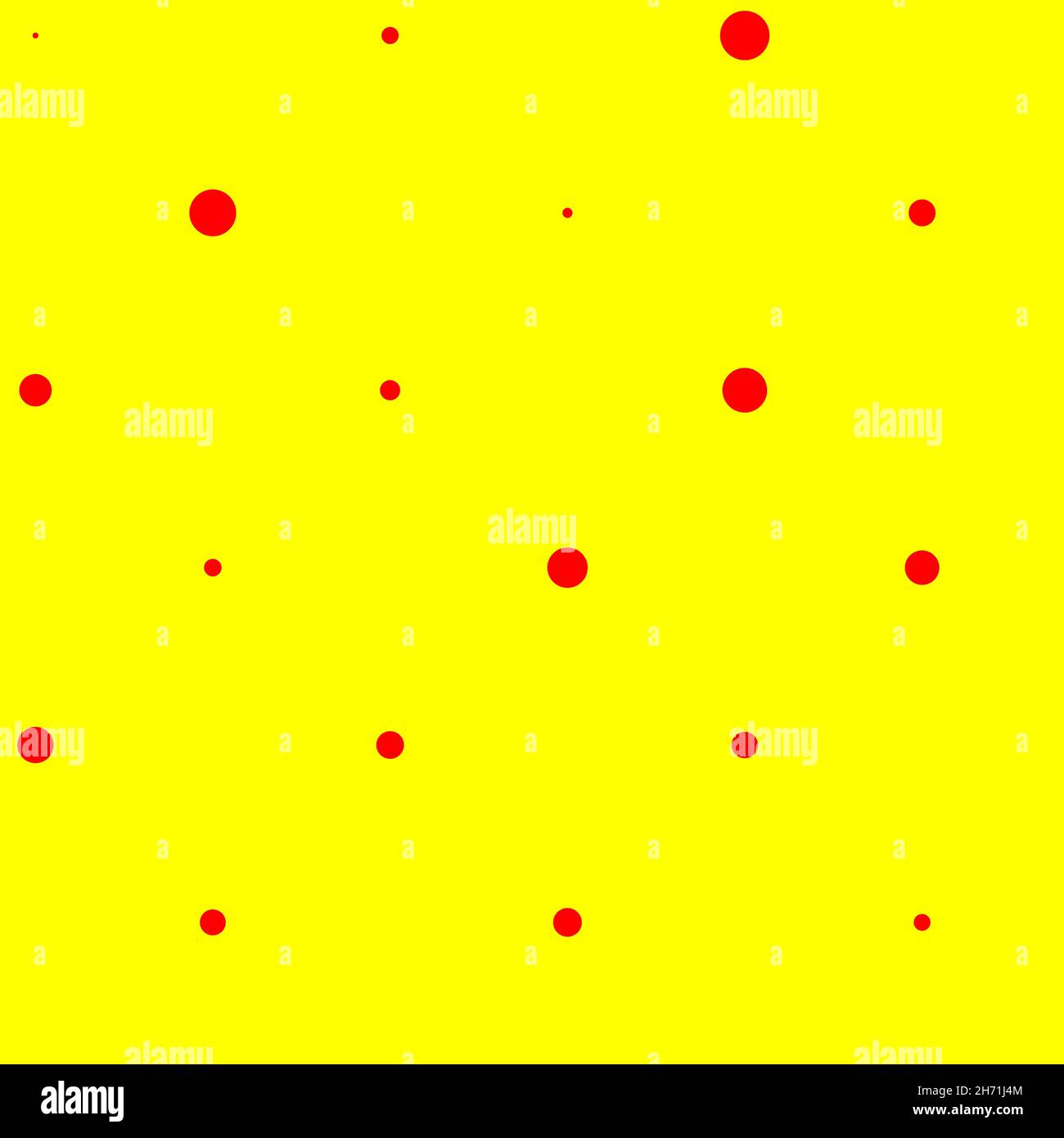 Pop art, red yellow comic effect background. Random dots, dotted ...