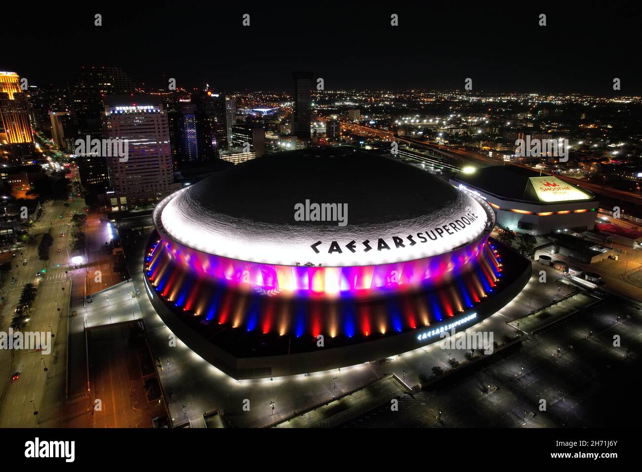 Aerial superdome in new orleans hi-res stock photography and images - Alamy