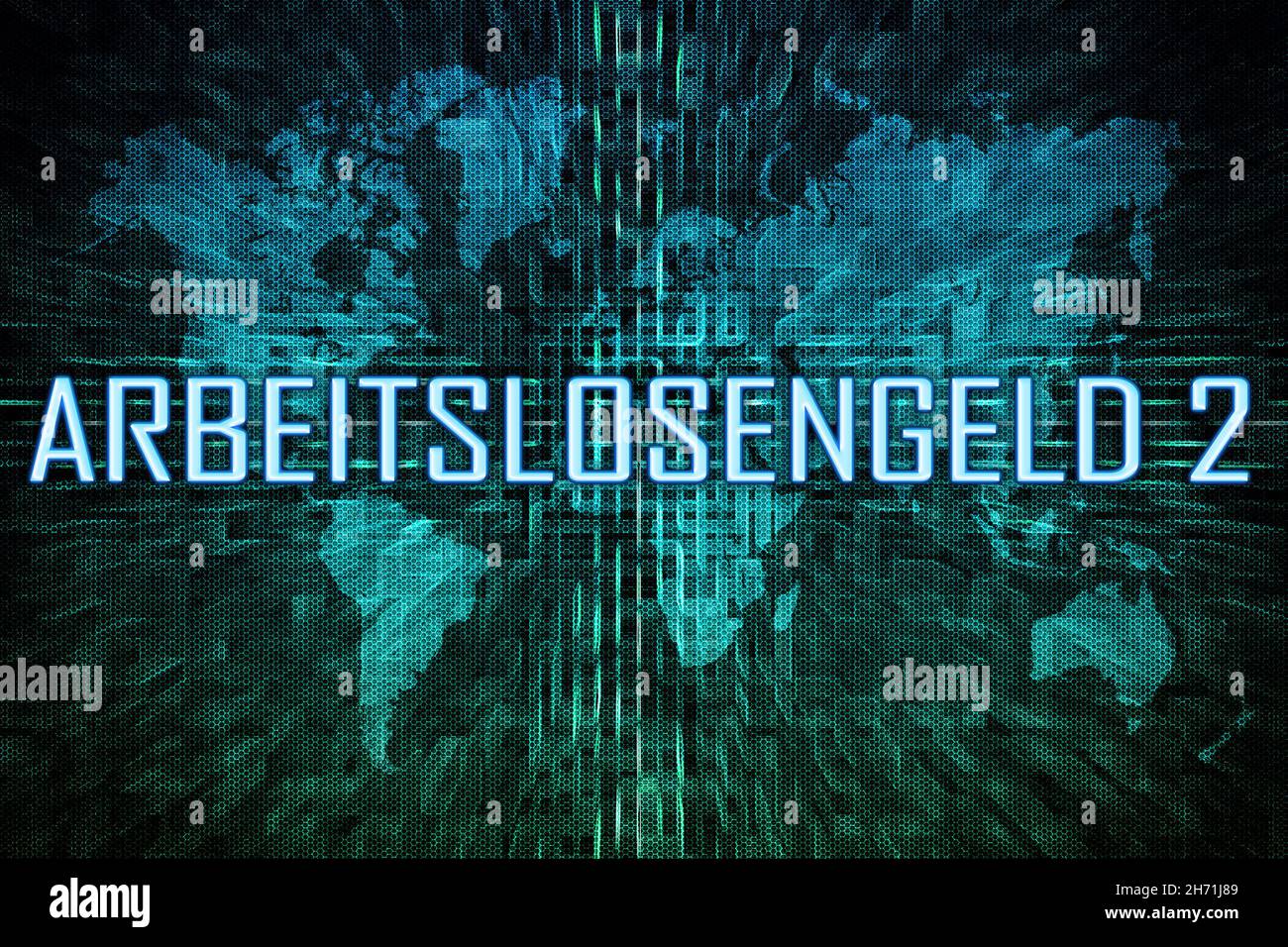 ALG2 - Arbeitslosengeld 2 - german word for unemployment benefit or ...
