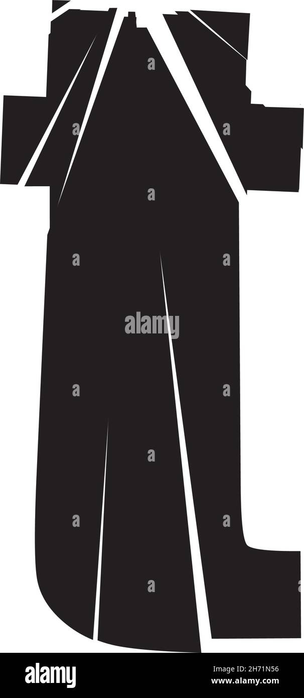 Textured letter T. Shattered, fractured, broken alphabet series Stock ...