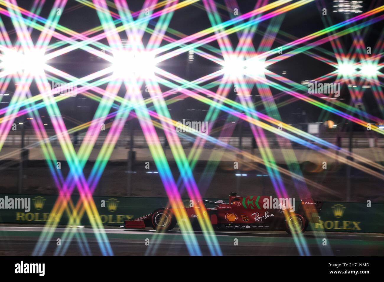 Doha, Qatar. 19th Nov, 2021. Charles Leclerc (MON) Ferrari SF-21. Qatar ...