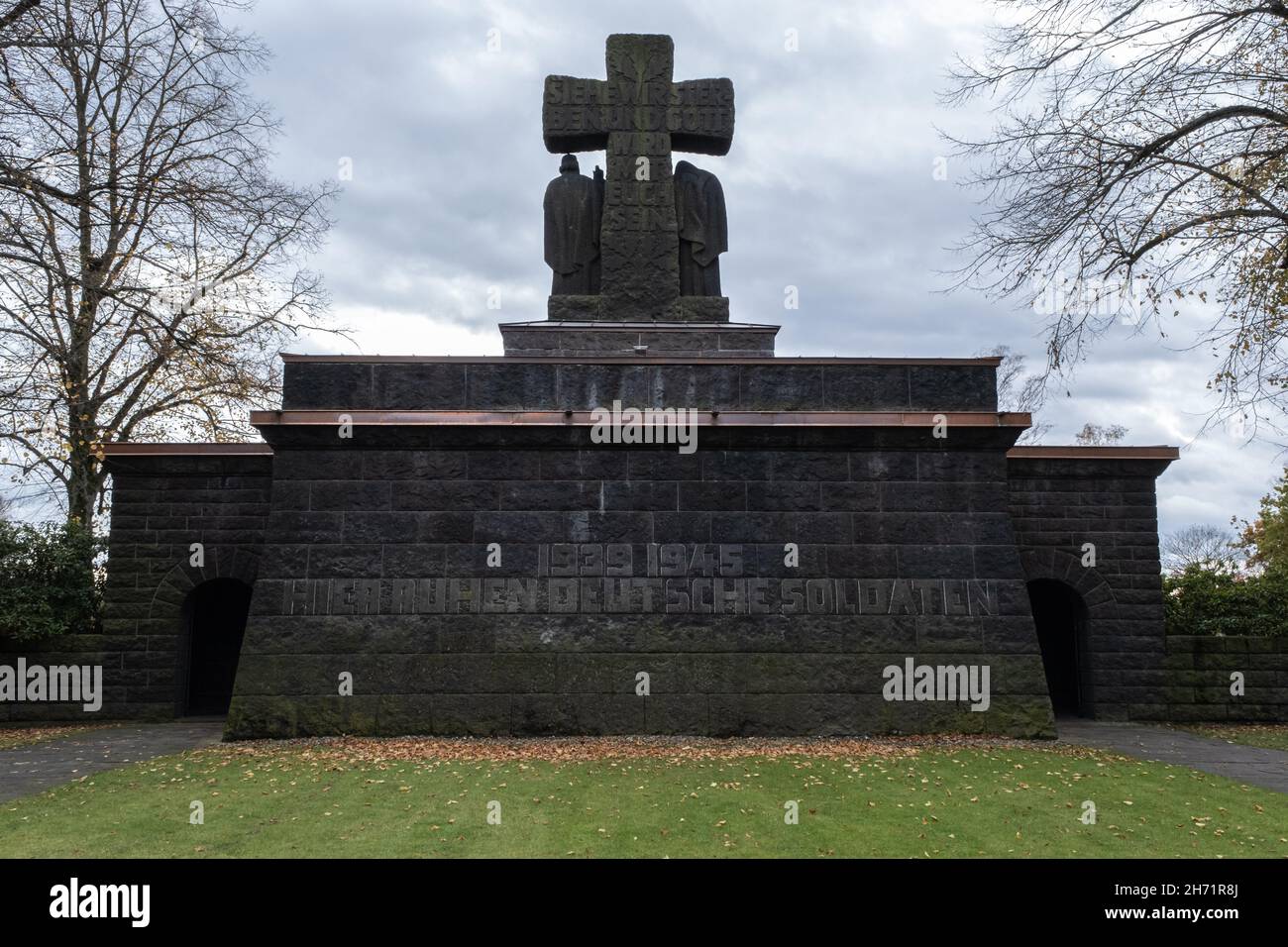 Lommel, Belgium - October 31, 2021: The largest German War Cemetery ...