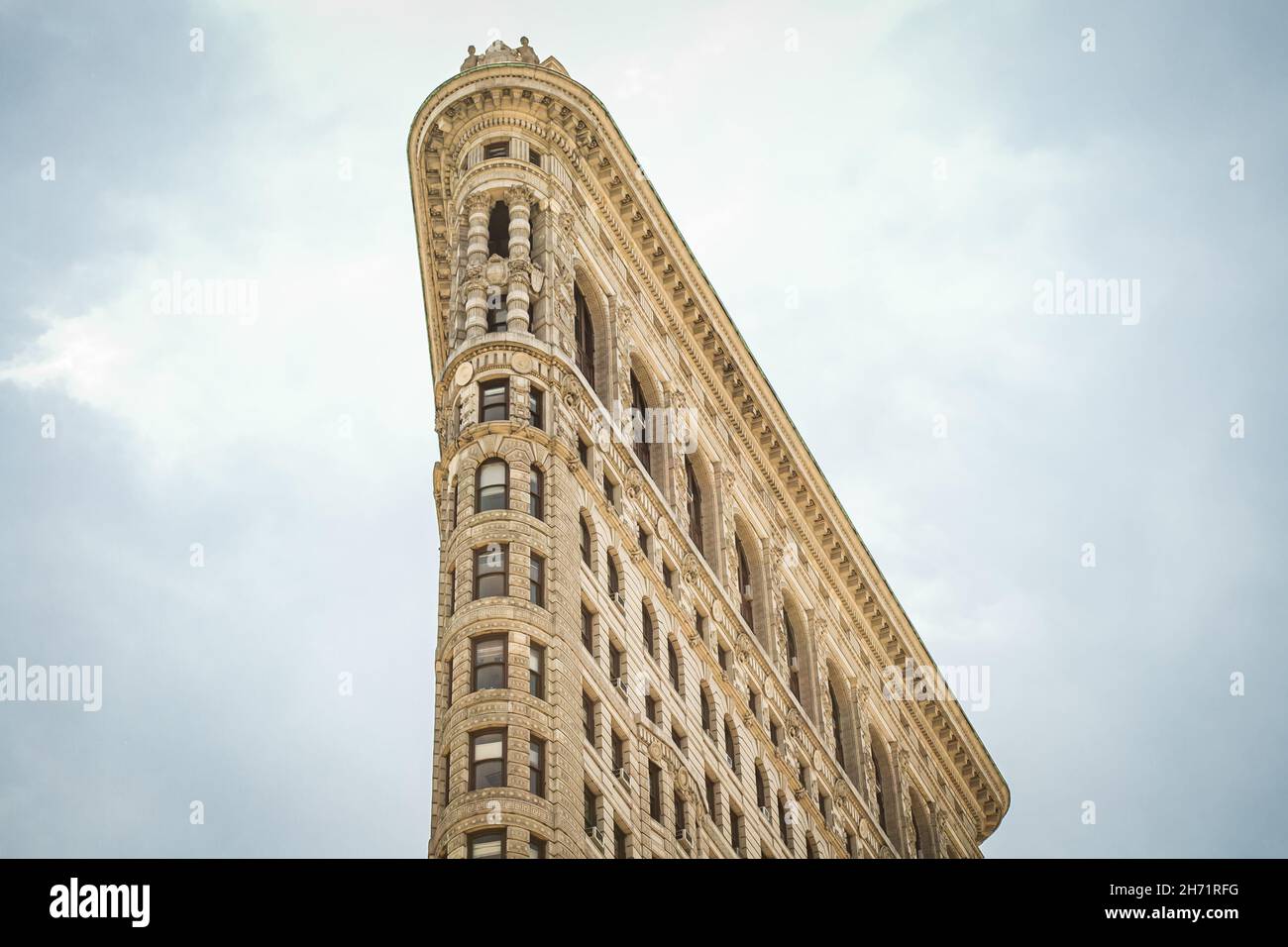 Top view of the Flatiron Building in New York City Stock Photo - Alamy