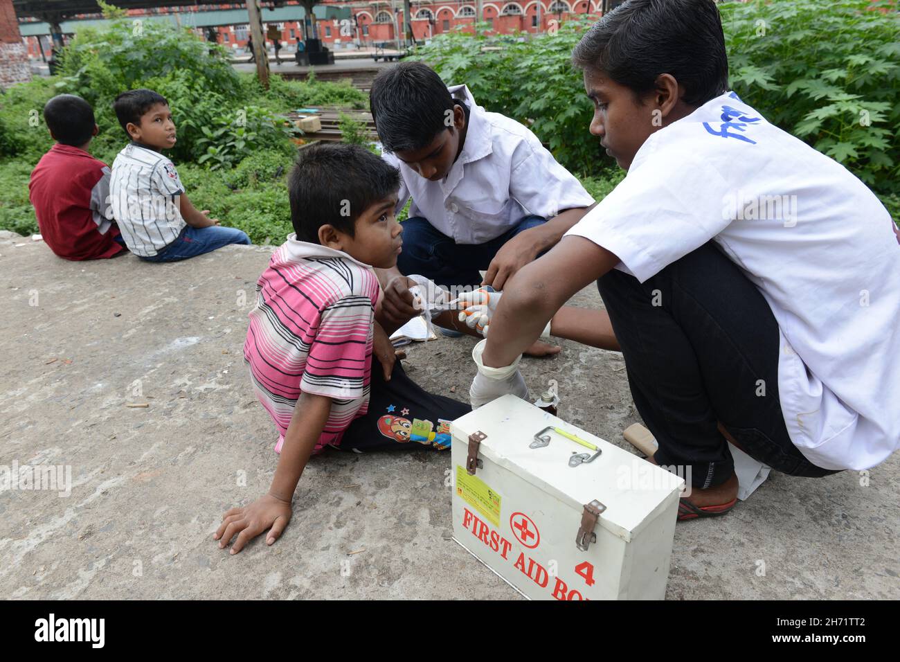 Classroom education, counselling support and first aid techniques ...