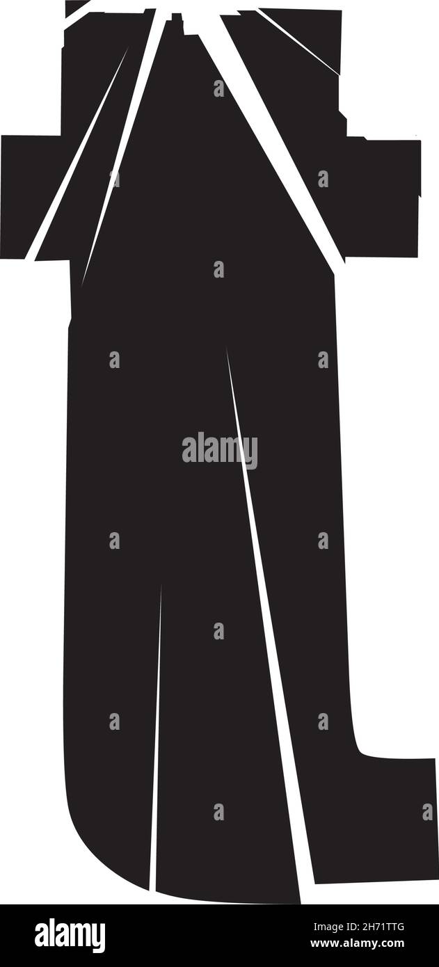 Textured letter T. Shattered, fractured, broken alphabet series - stock ...