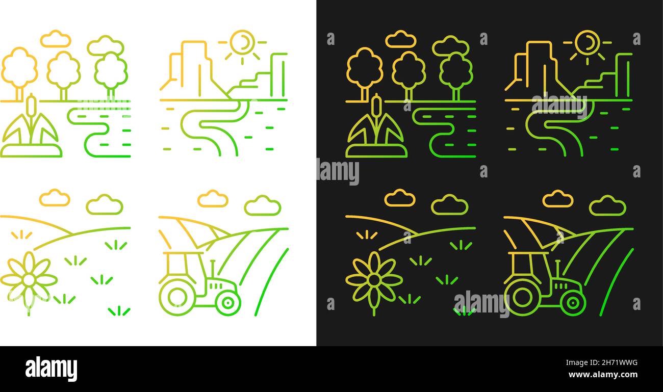 Diverse terrain Stock Vector Images - Alamy