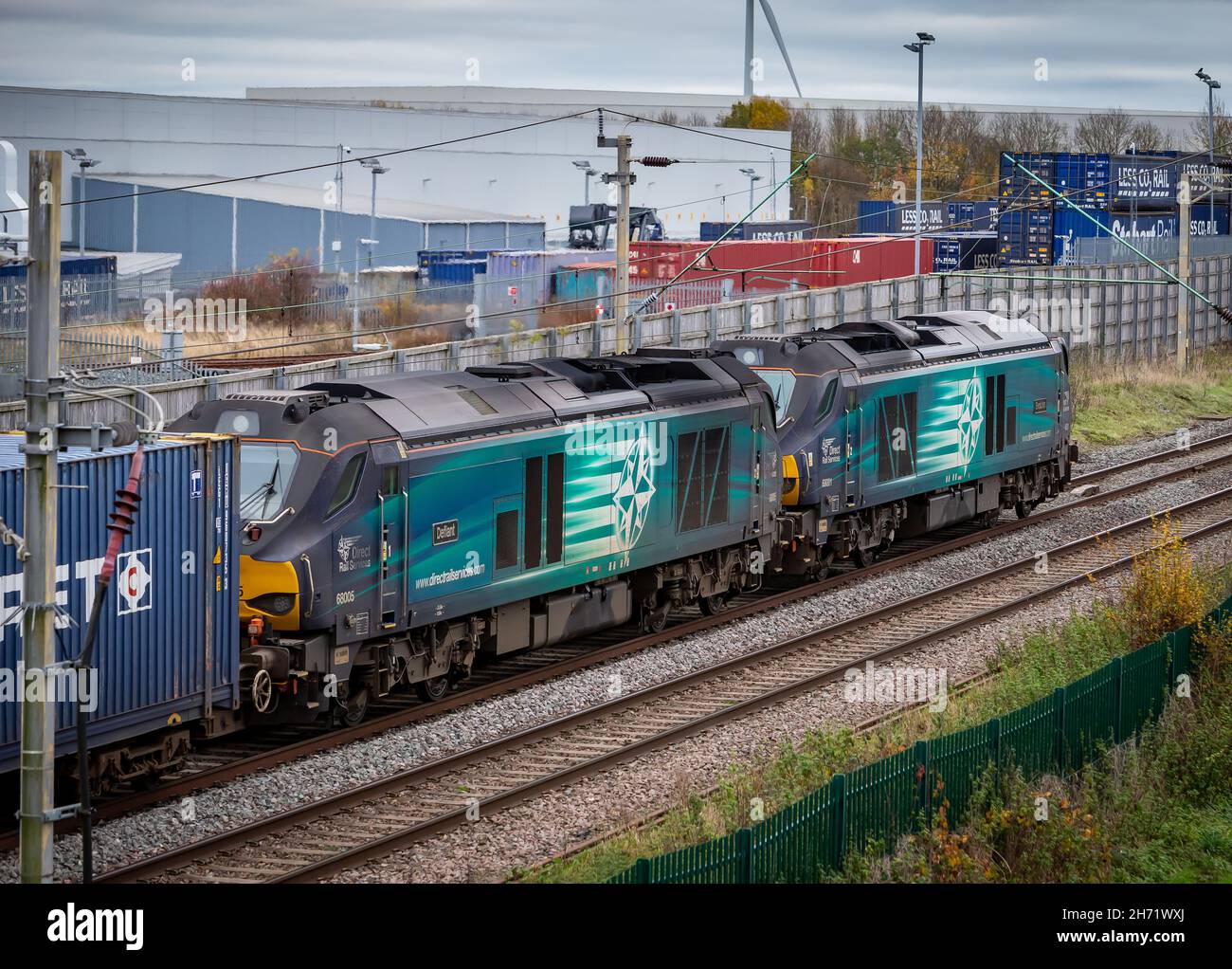 Rail class 68 diesel locomotive hi-res stock photography and images - Alamy