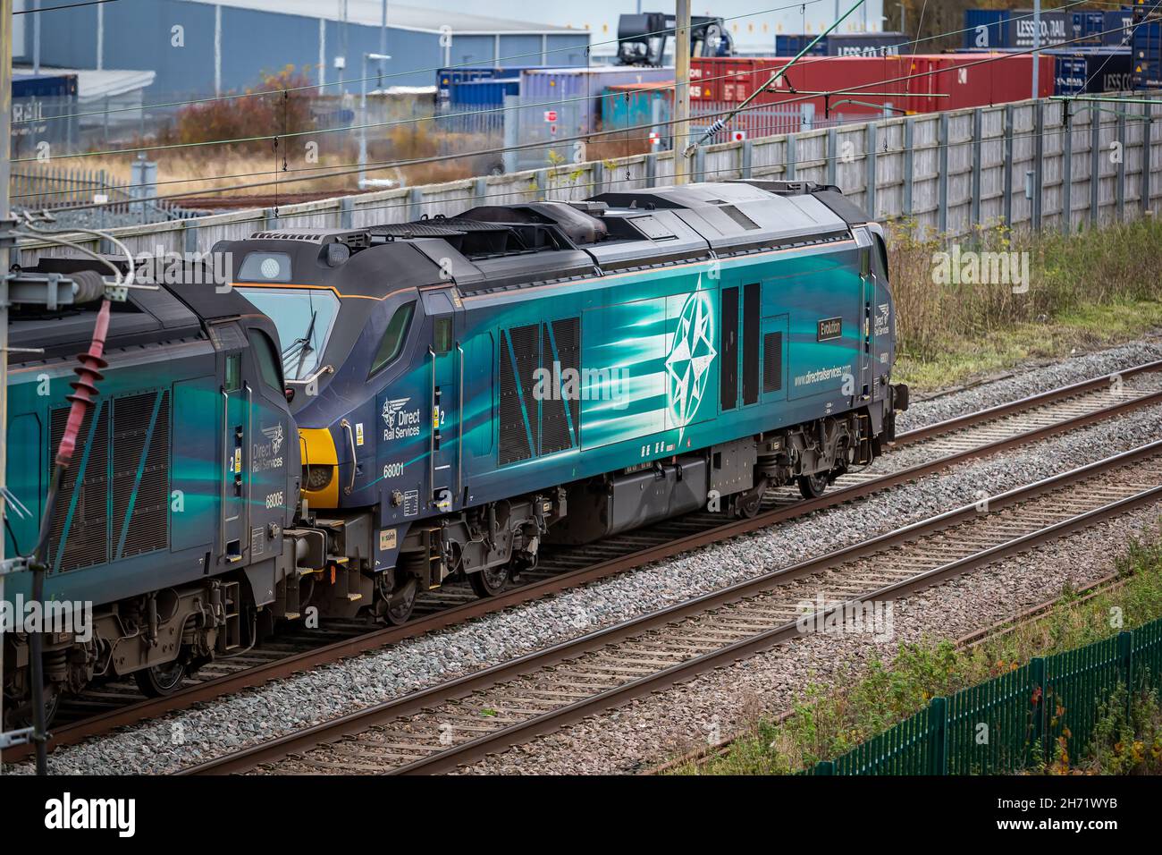 Class 68 diesel electric locomotive hi-res stock photography and images ...