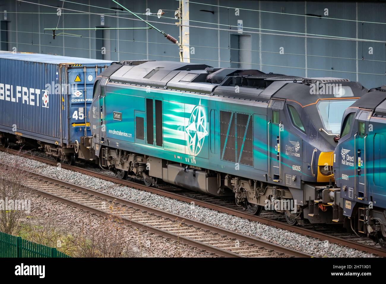 Class 68 locomotive hi-res stock photography and images - Alamy