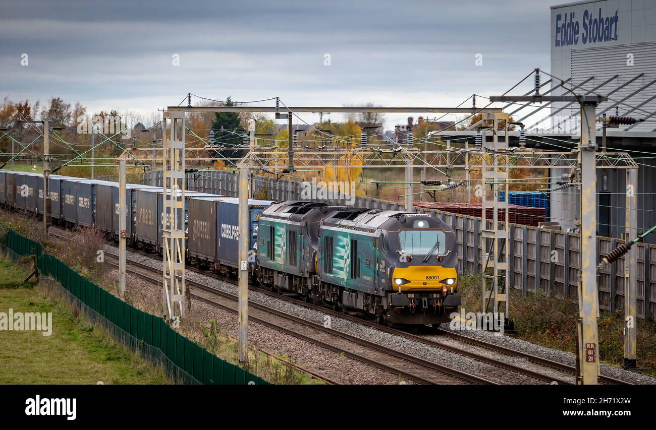 Rail class 68 diesel locomotive hi-res stock photography and images - Alamy