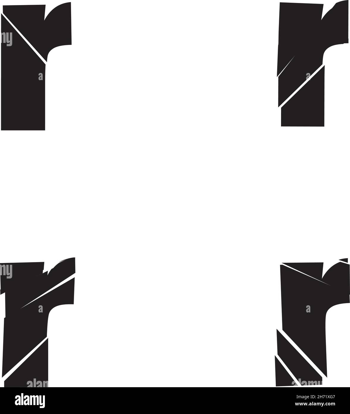 Textured letter R. Shattered, fractured, broken alphabet series - stock ...