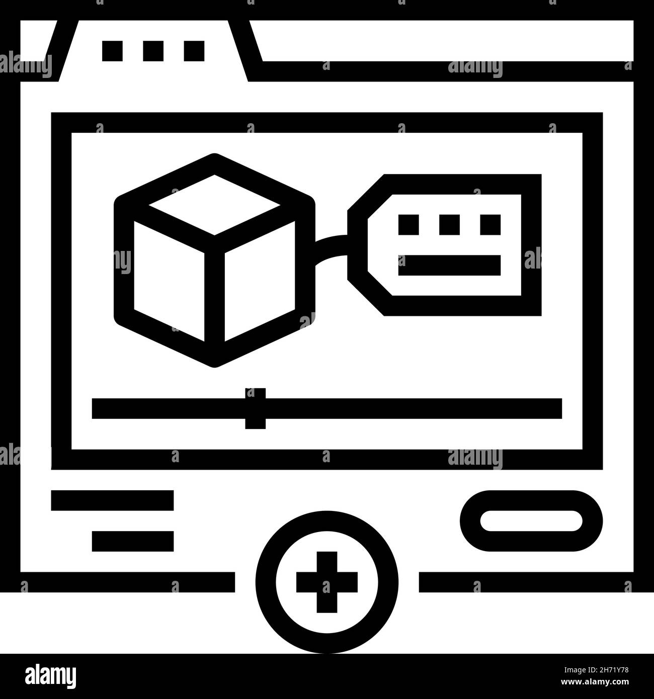 promote product line icon vector illustration Stock Vector Image & Art ...