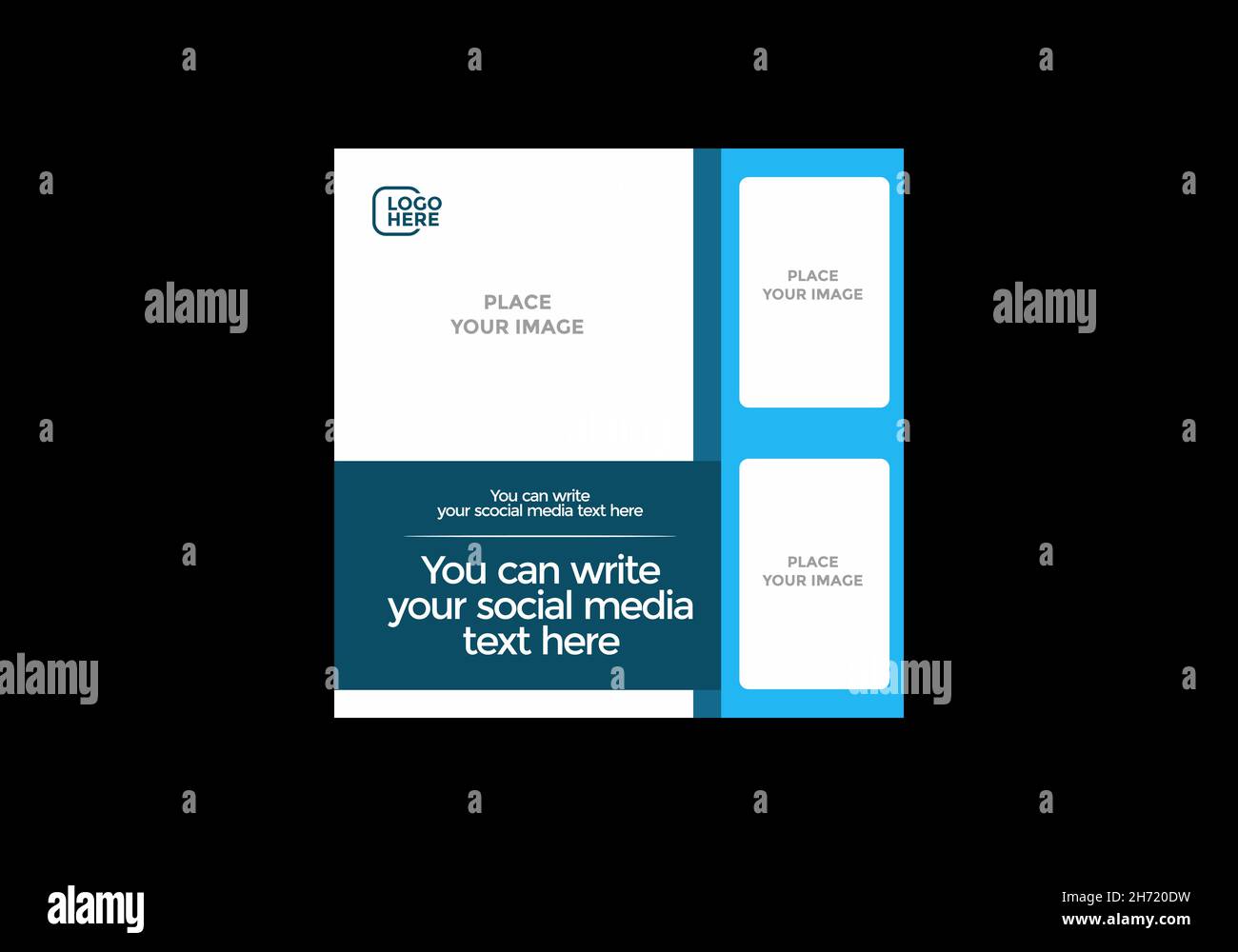 Social media feed Stock Vector Images - Alamy