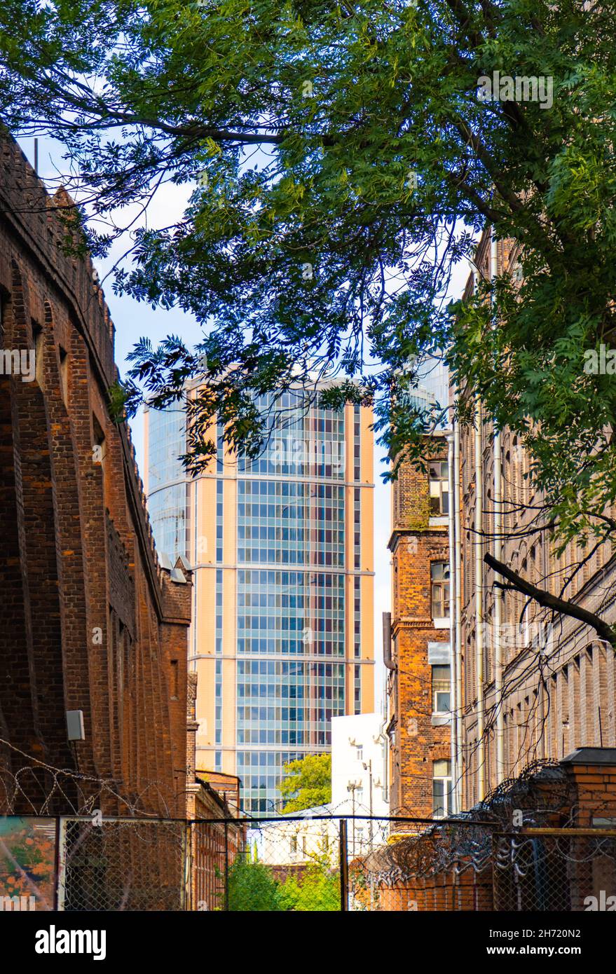 SAINT PETERSBURG, RUSSIA - Sep 02, 2021: A vertical shot of a new ...