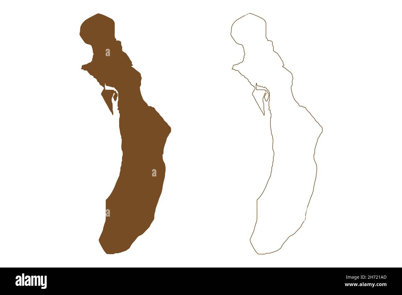 Bhola island (People's Republic of Bangladesh, Bay of Bengal) map ...