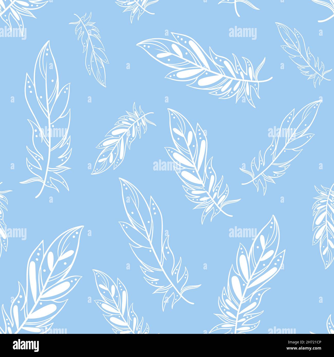 Feather Wallpaper Pattern