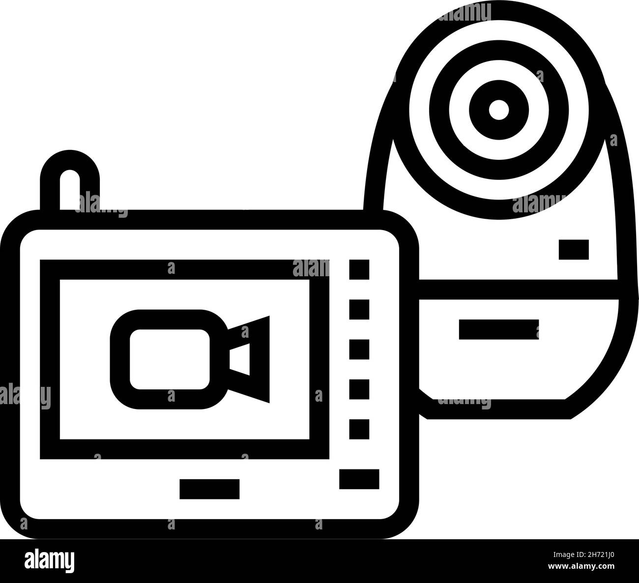 Baby monitor projector Stock Vector Images - Alamy