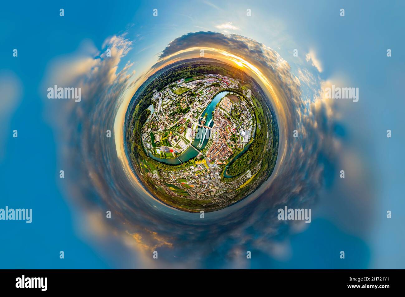 Planet panorama hi-res stock photography and images - Alamy