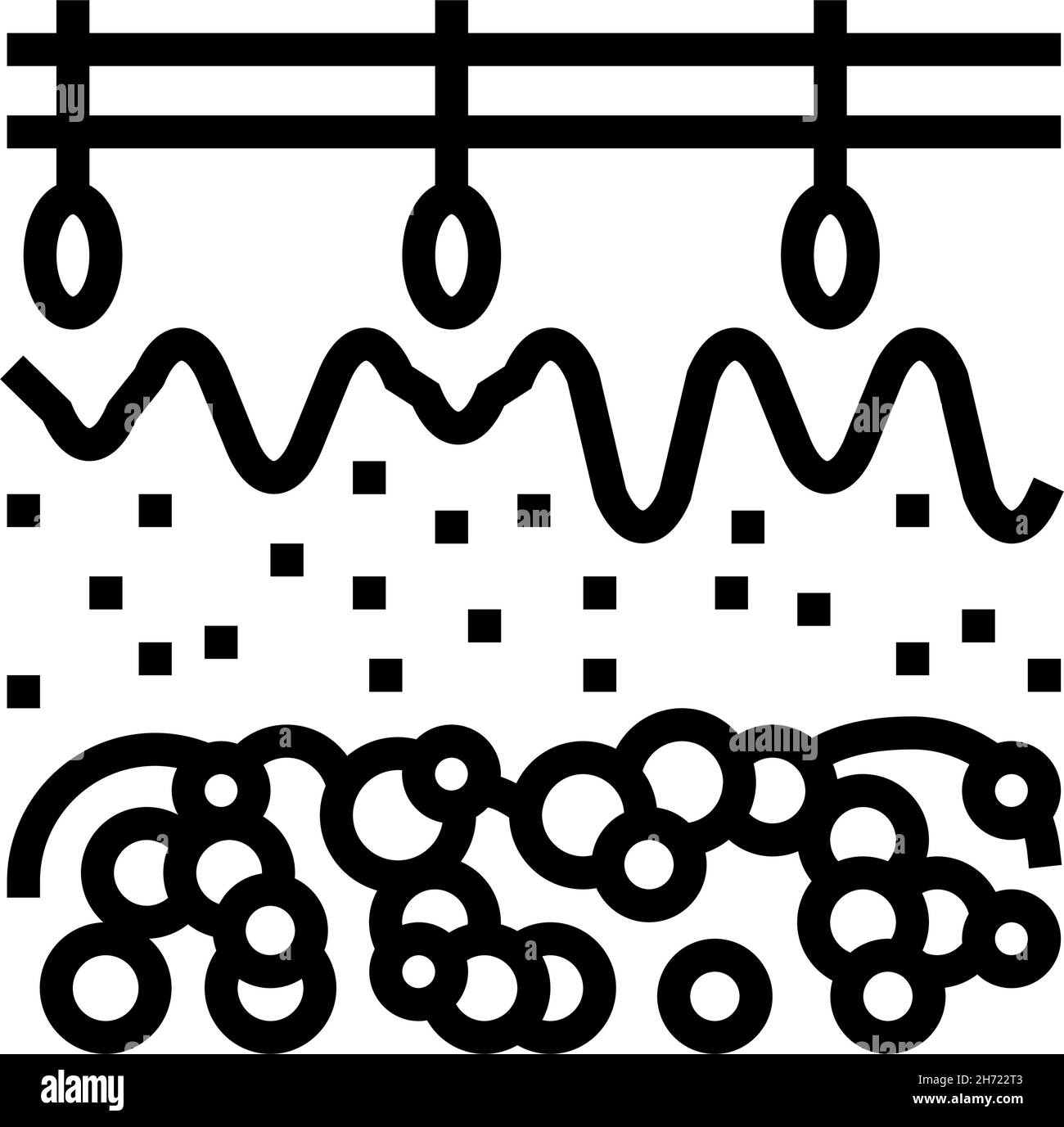 skin human organ line icon vector illustration Stock Vector Image & Art ...