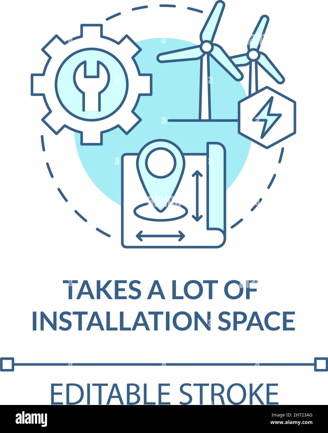 Ecology art installation Stock Vector Images - Alamy