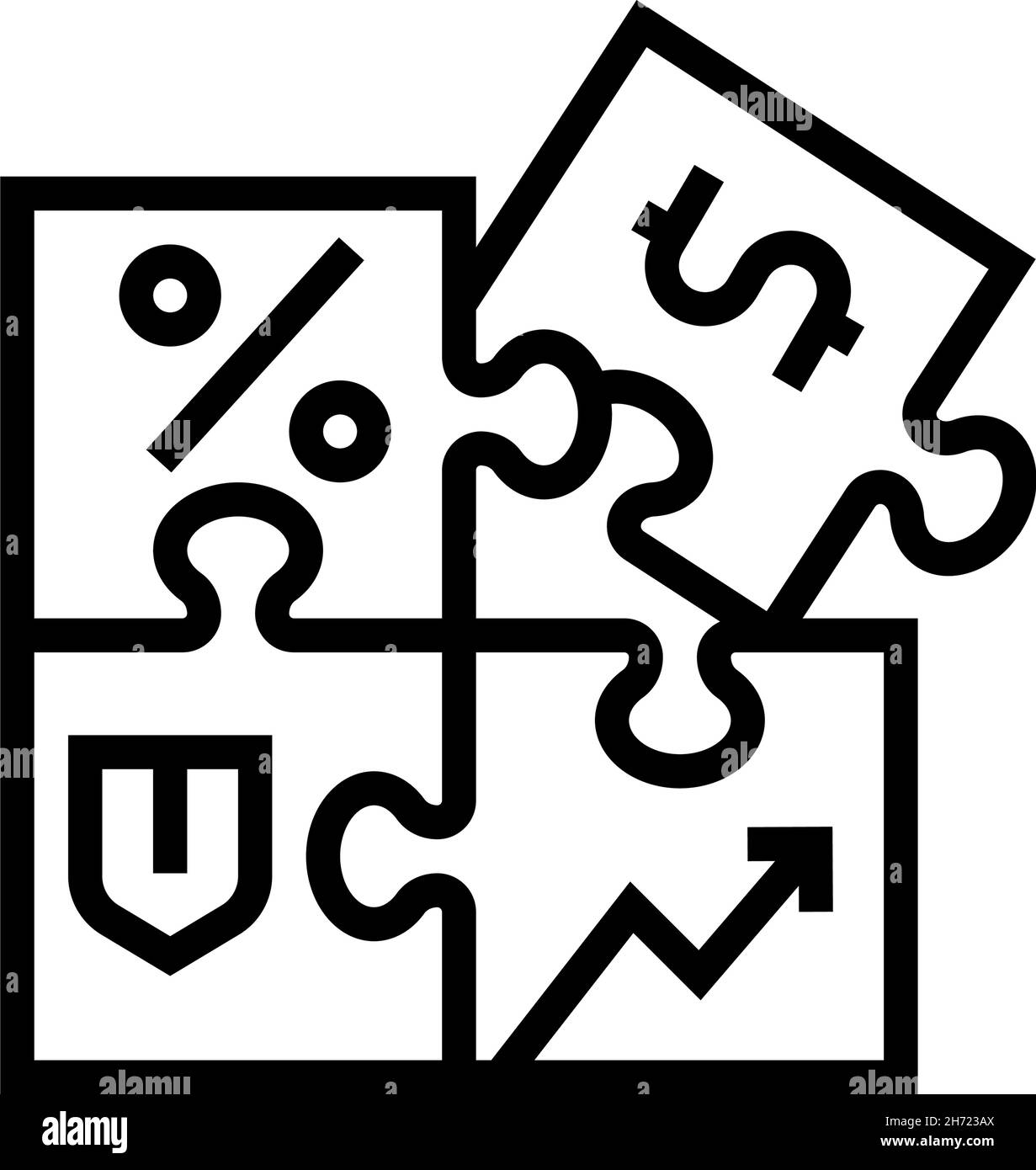 Resolve puzzle Black and White Stock Photos & Images - Alamy