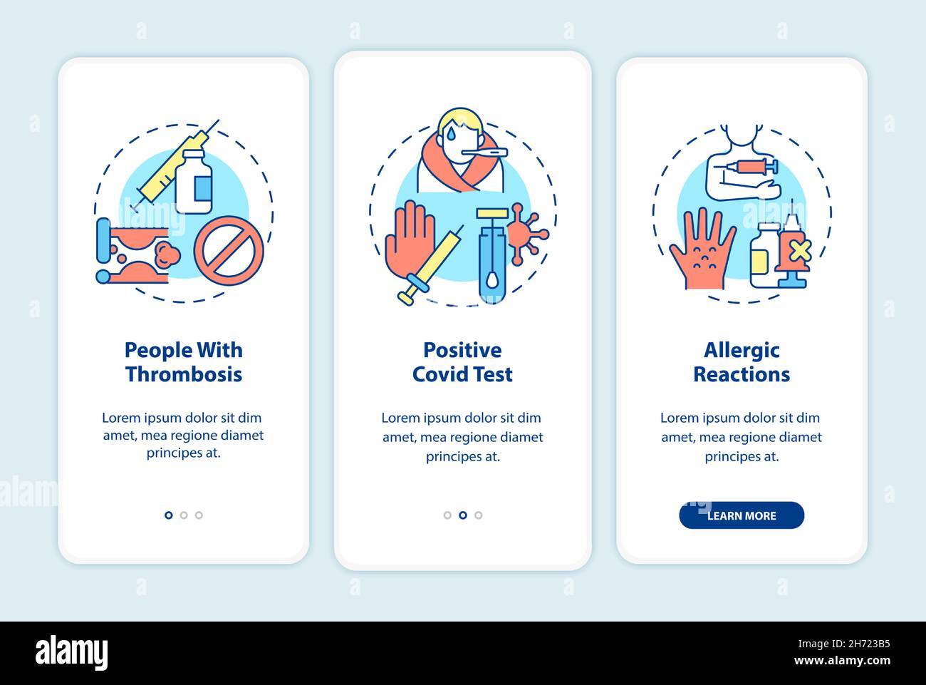 Contraindications to vaccination hi-res stock photography and images ...