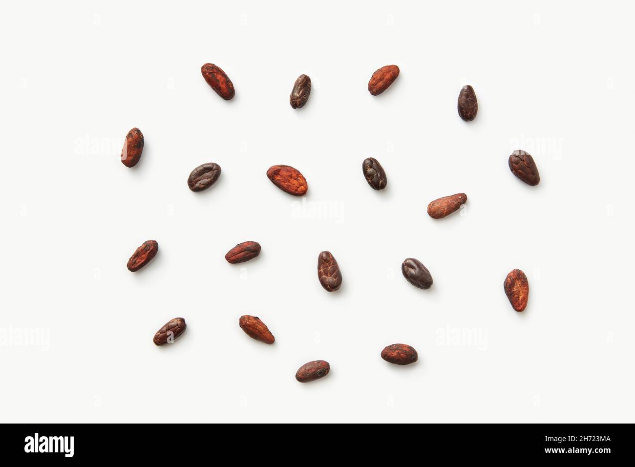 Cocoa theobroma cacao beans Cut Out Stock Images & Pictures - Alamy