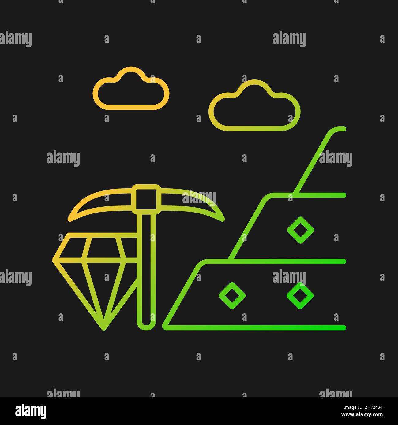 Mineral processing Stock Vector Images - Alamy
