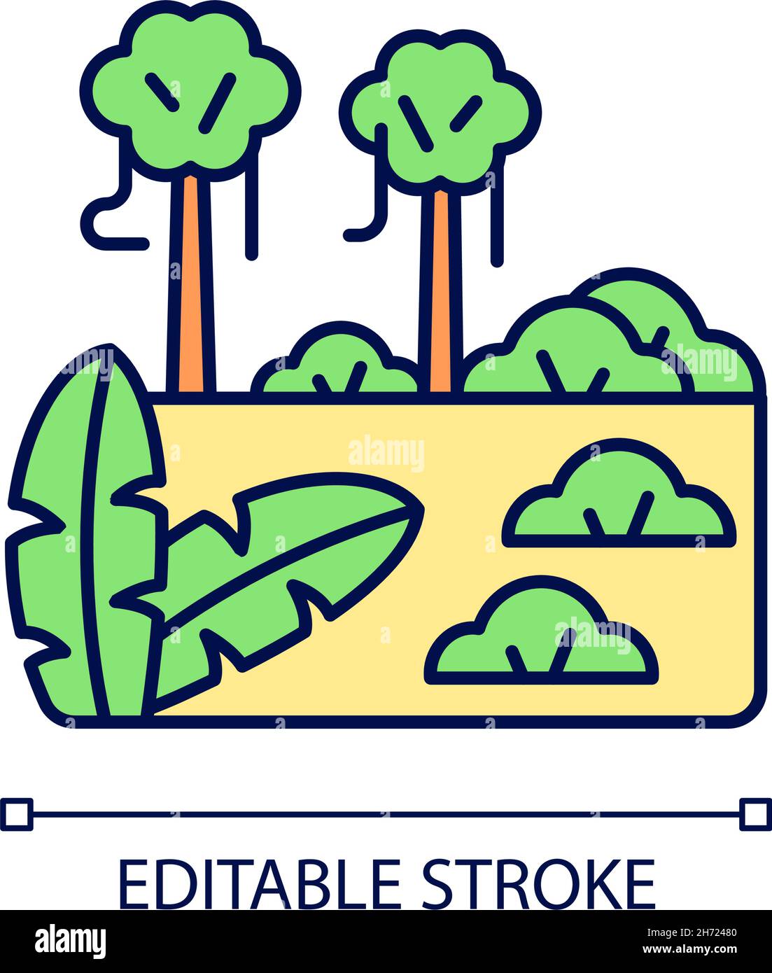 Tropical zone Cut Out Stock Images & Pictures - Alamy