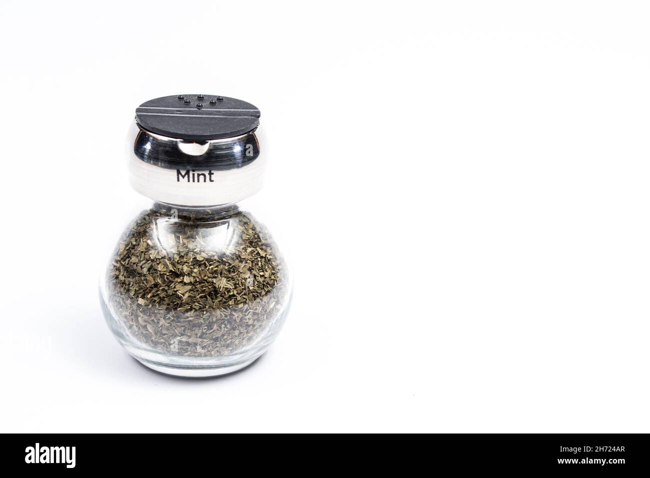 Mint spice isolated white background Stock Photo - Alamy